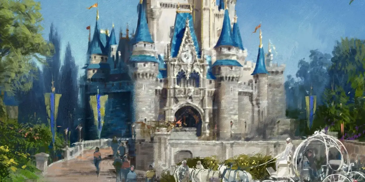 New Color Palette for Cinderella Castle Announced | Magic Kingdom Park ...